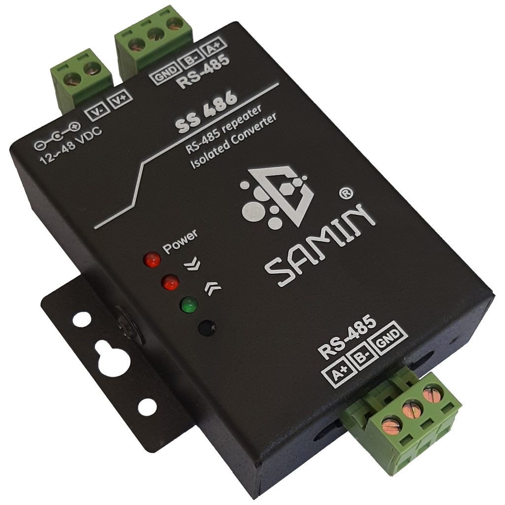 مبدل RS485 repeater ایزوله مدل SS 486 – مبدل سمین